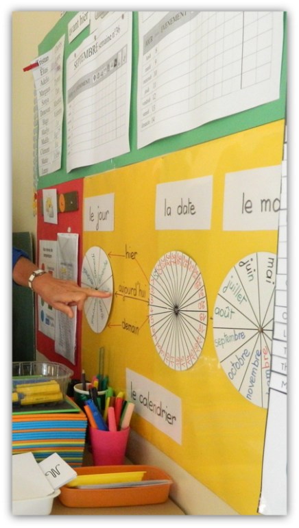 LE RITUEL DE LA DATE AU CP – Cérianthe en classe