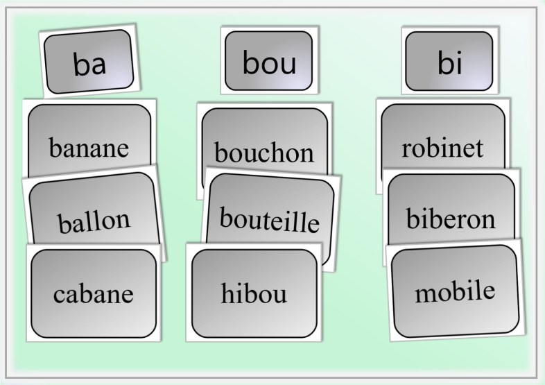 CARTES MOTS POUR TRAVAILLER [b] AU CE1 – Cérianthe en classe