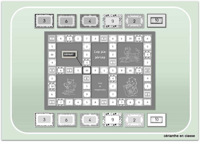 JEU DE COMPRÉHENSION DE LECTURE DÉBUT CE1 – Cérianthe en classe