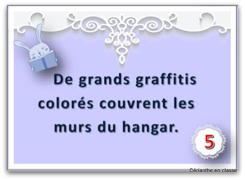 CONFUSION C/G AU CP OU AU CE1 – Cérianthe en classe