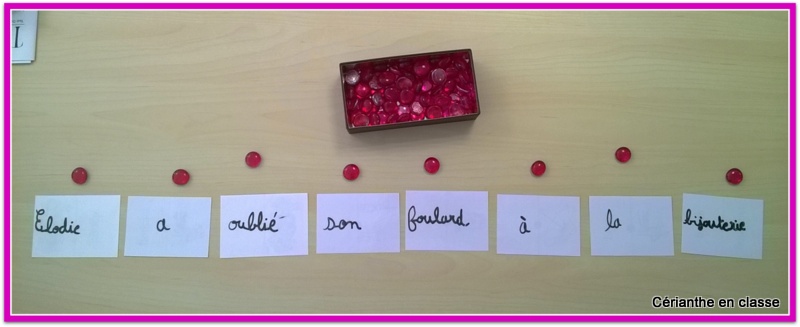 SEGMENTER LES MOTS DANS LA PHRASE – Cérianthe en classe