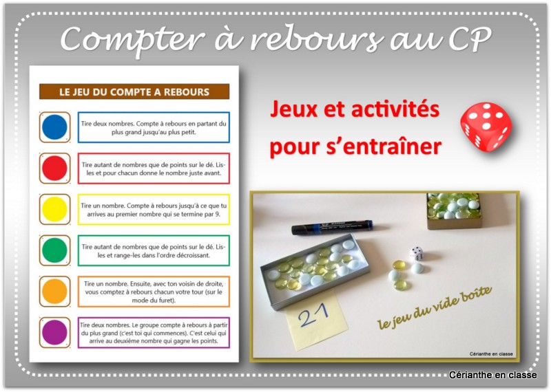 maths cp – Cérianthe en classe